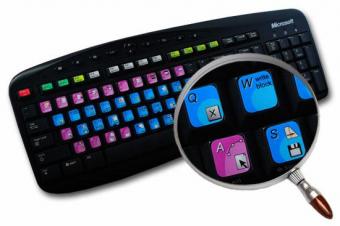 Autodesk AutoCad Stickers - Toetsenbordstickers